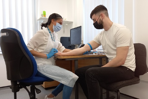 1,000 patients in one year for physical health checks service